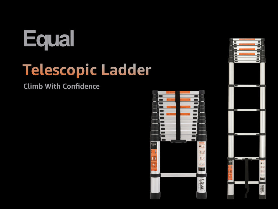 Buy Equal 22ft Double Telescopic Aluminium Ladder Online